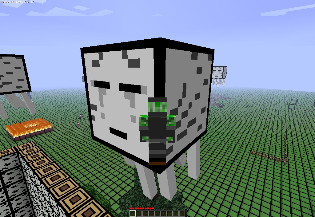 IDK spazzing monsters Minecraft Map