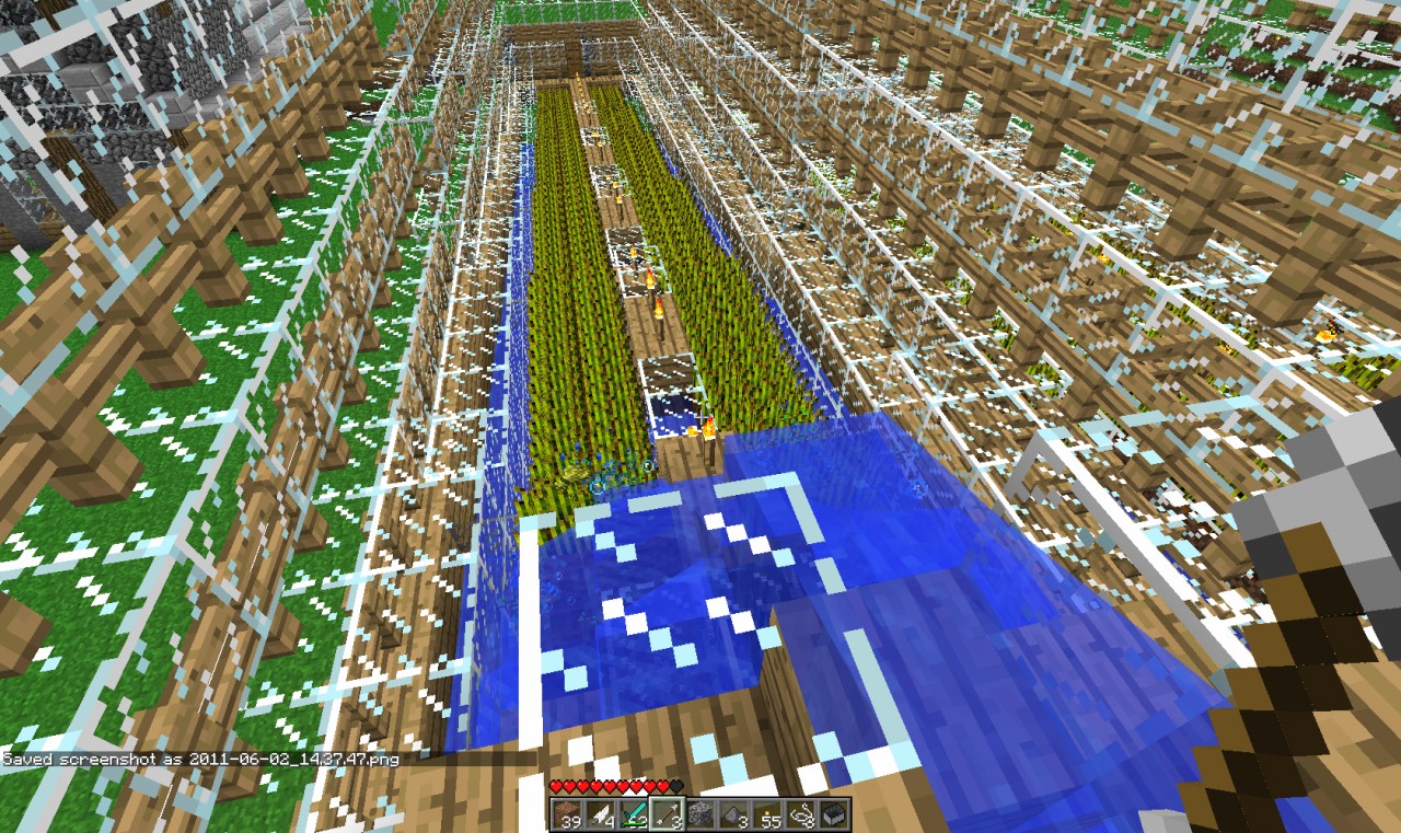 MEGA wheat farm Minecraft Map