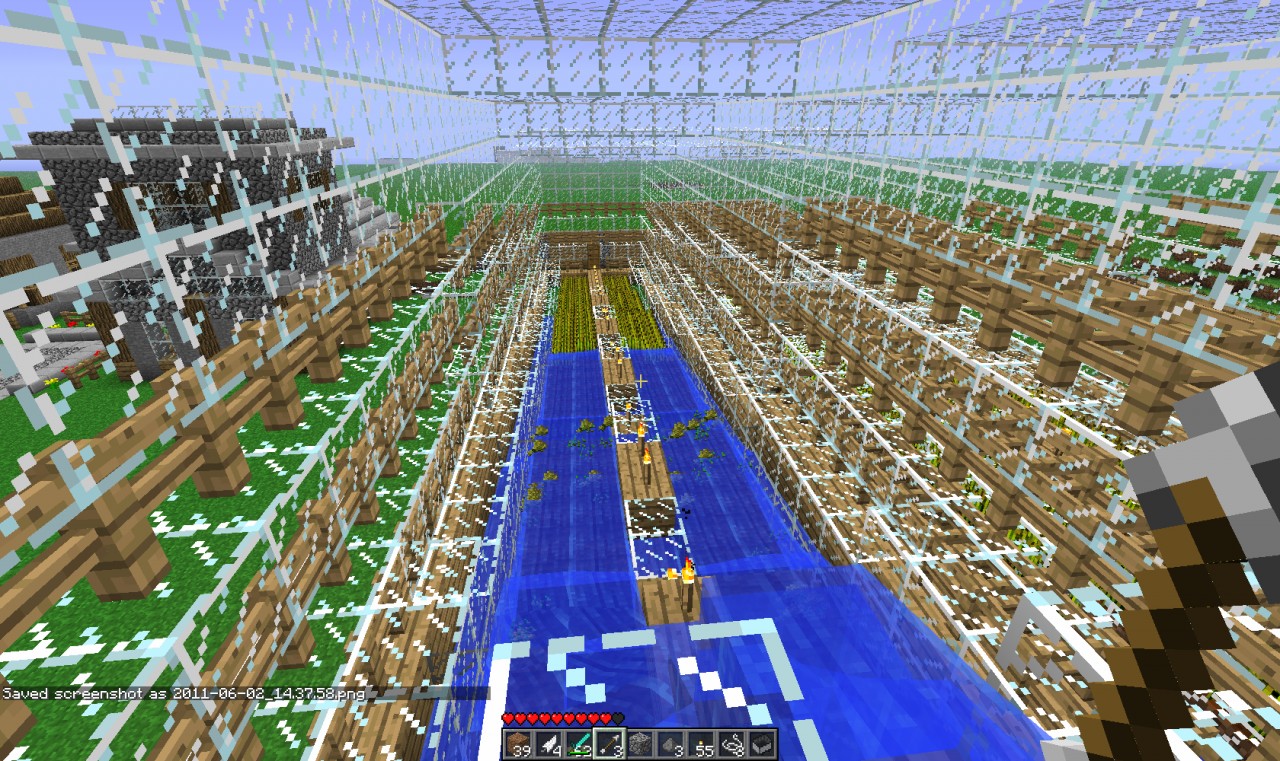 MEGA wheat farm Minecraft Map