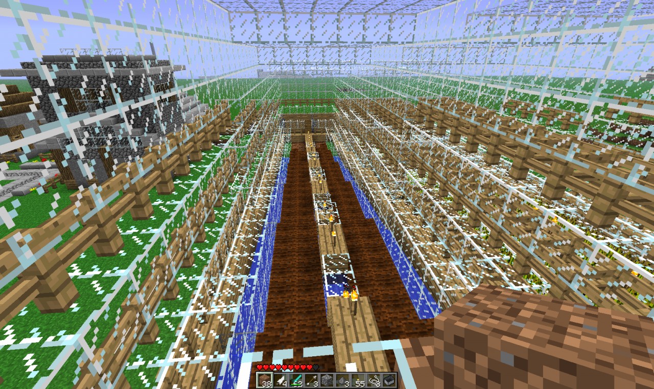 MEGA wheat farm Minecraft Map