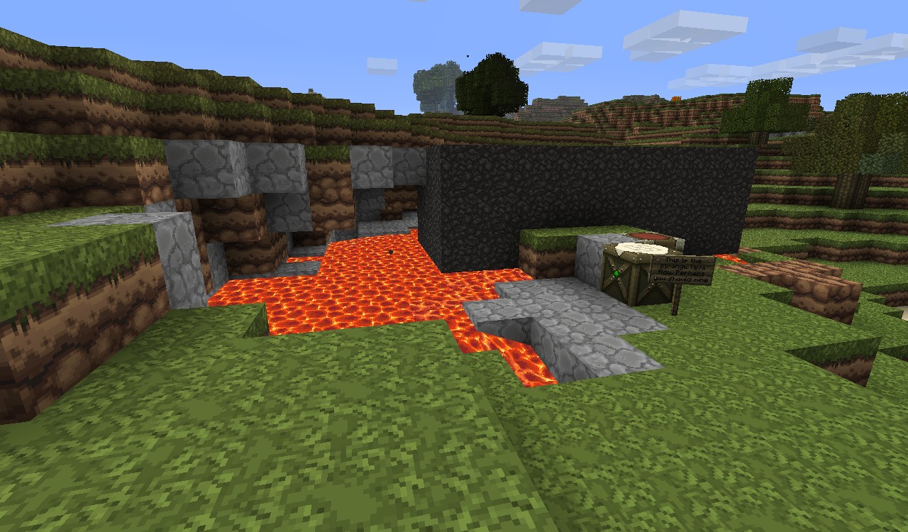 Trial by Lava Minecraft Map