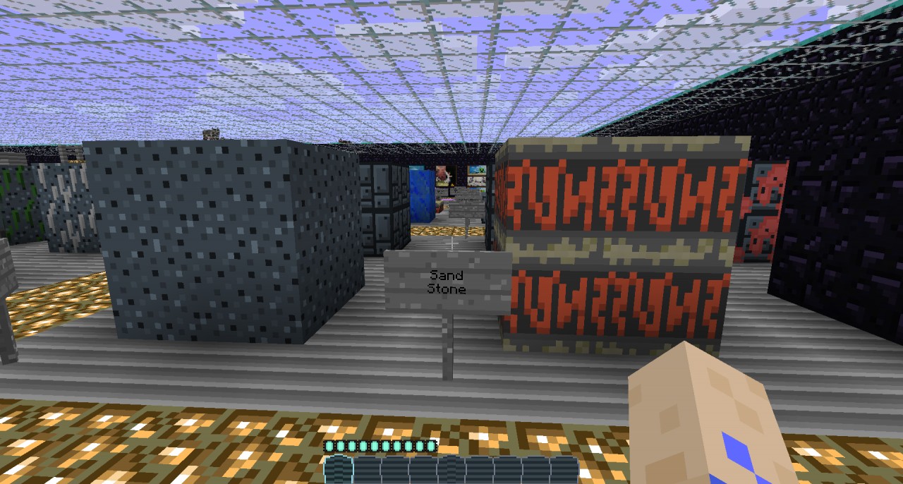 Minecraft texture pack testing map beta 1.6.6 update 1.7.3 soon ...