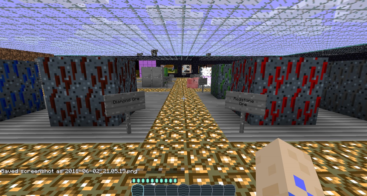 Minecraft texture pack testing map beta 1.6.6 update 1.7.3 soon ...