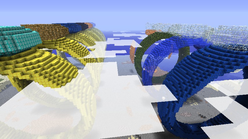 Giant Rings Minecraft Map