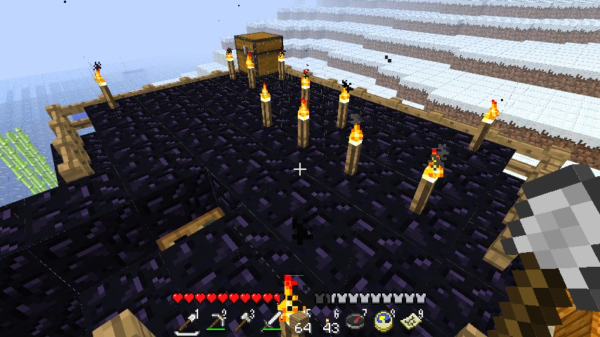 Obsidian House Minecraft Project