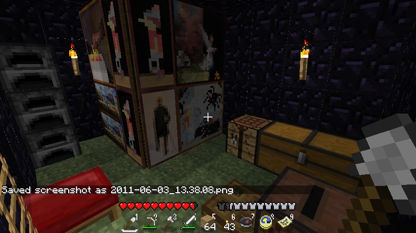 Obsidian House Minecraft Project