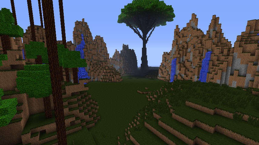 Tropical rainforest V1.5 Minecraft Map