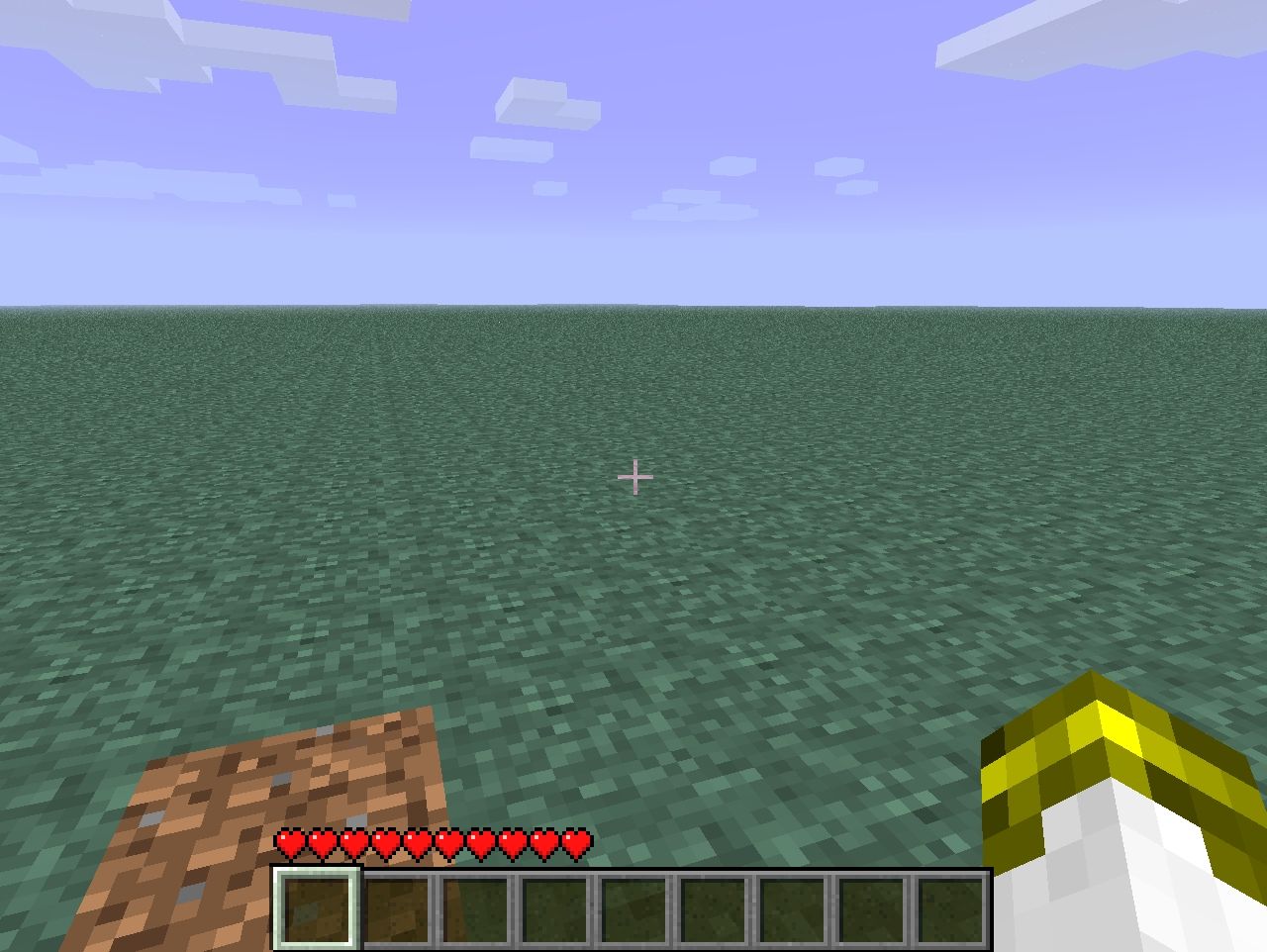 Complete flat world Minecraft Map