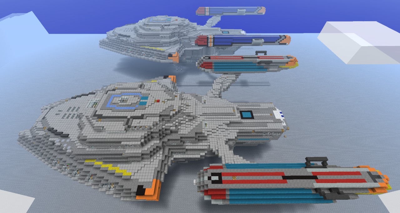 NOVA Class Star Ship Minecraft Map
