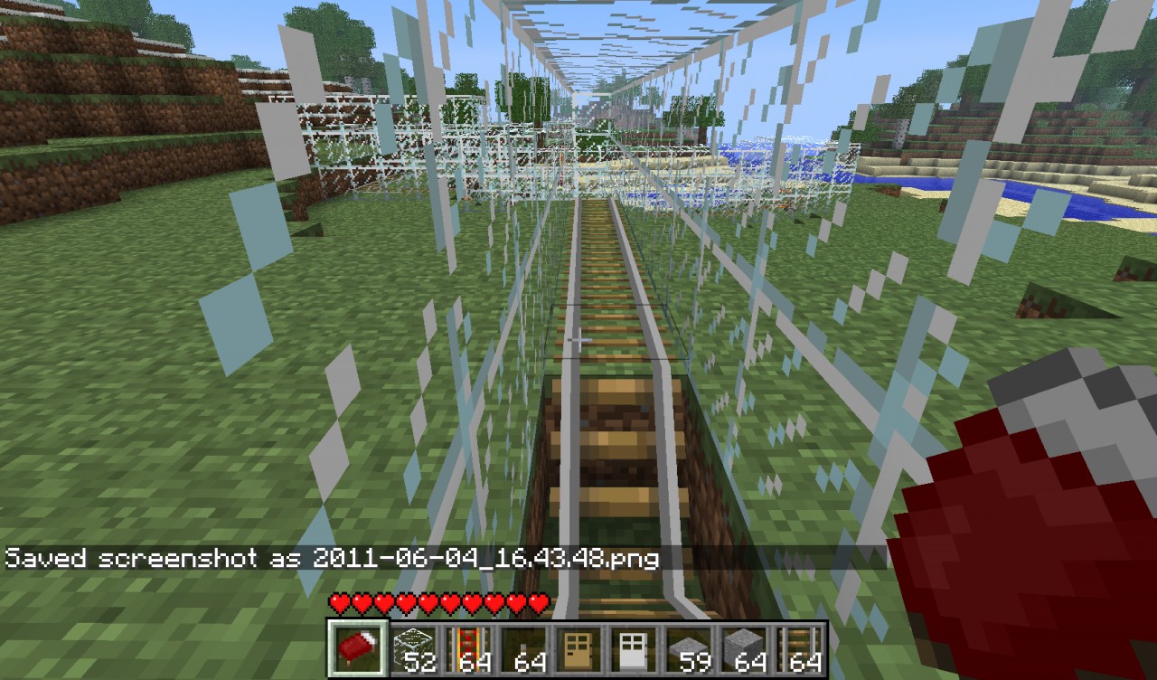 Mega Minecart Crazy Coaster! Minecraft Map