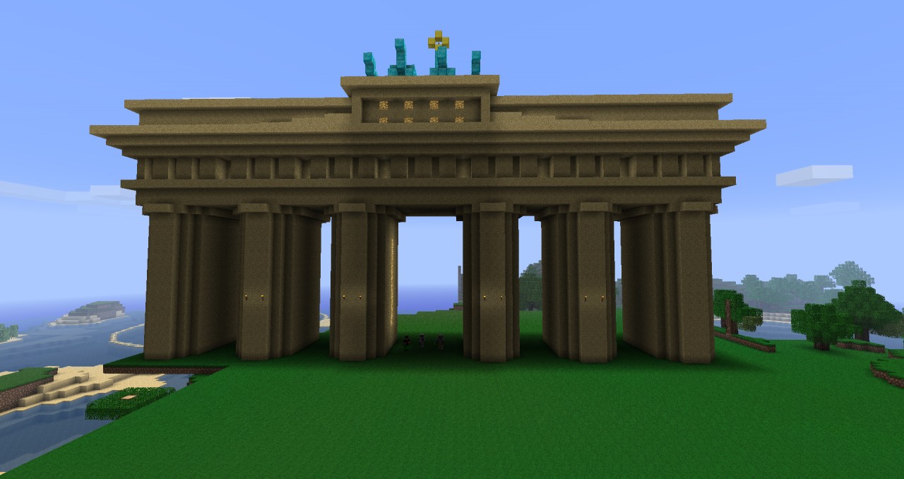 Brandenburger Tor 2 (complete rebuild) Minecraft Map