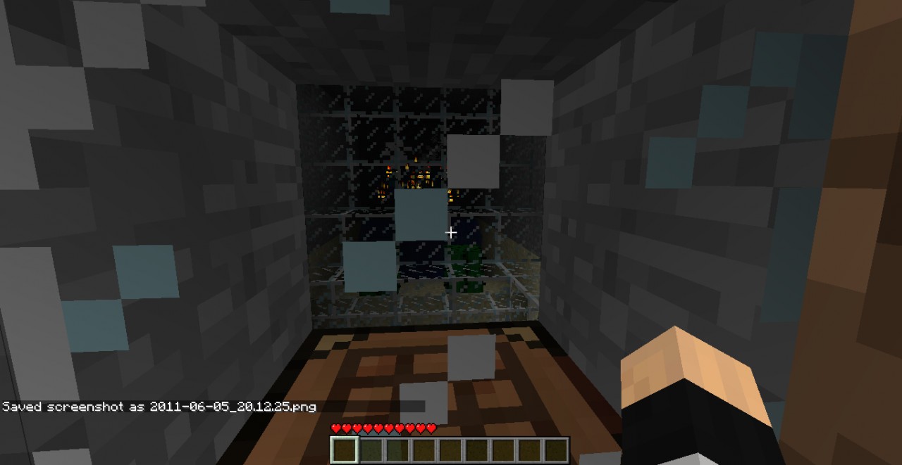 House and mob trap Minecraft Map