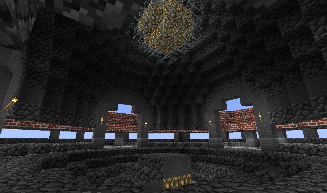 The Spawn tower. Minecraft Map