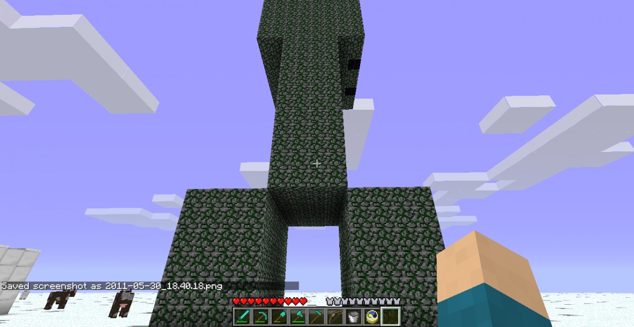 Giant Creeper Minecraft Map