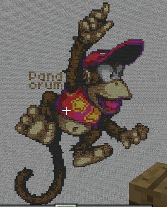 Diddy Kong Minecraft Map