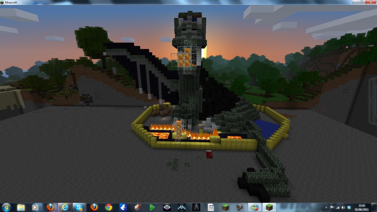lawdragon dragon rising Minecraft Map