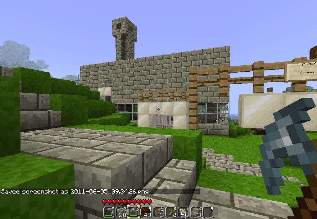 Minecraftia house Minecraft Map