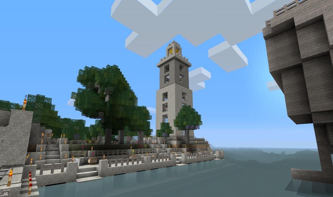LIGHTHOUSE - PART OF DOCKLAND PROJECT Minecraft Map
