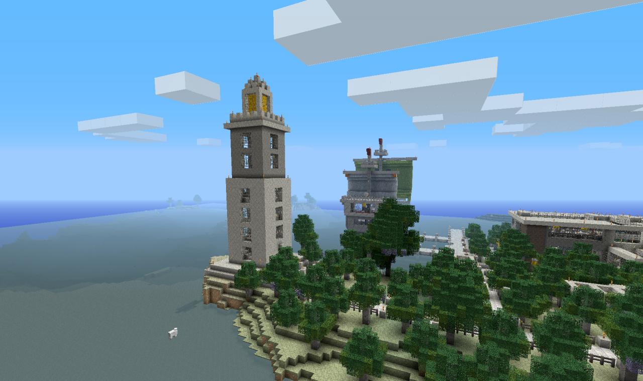 LIGHTHOUSE - PART OF DOCKLAND PROJECT Minecraft Map
