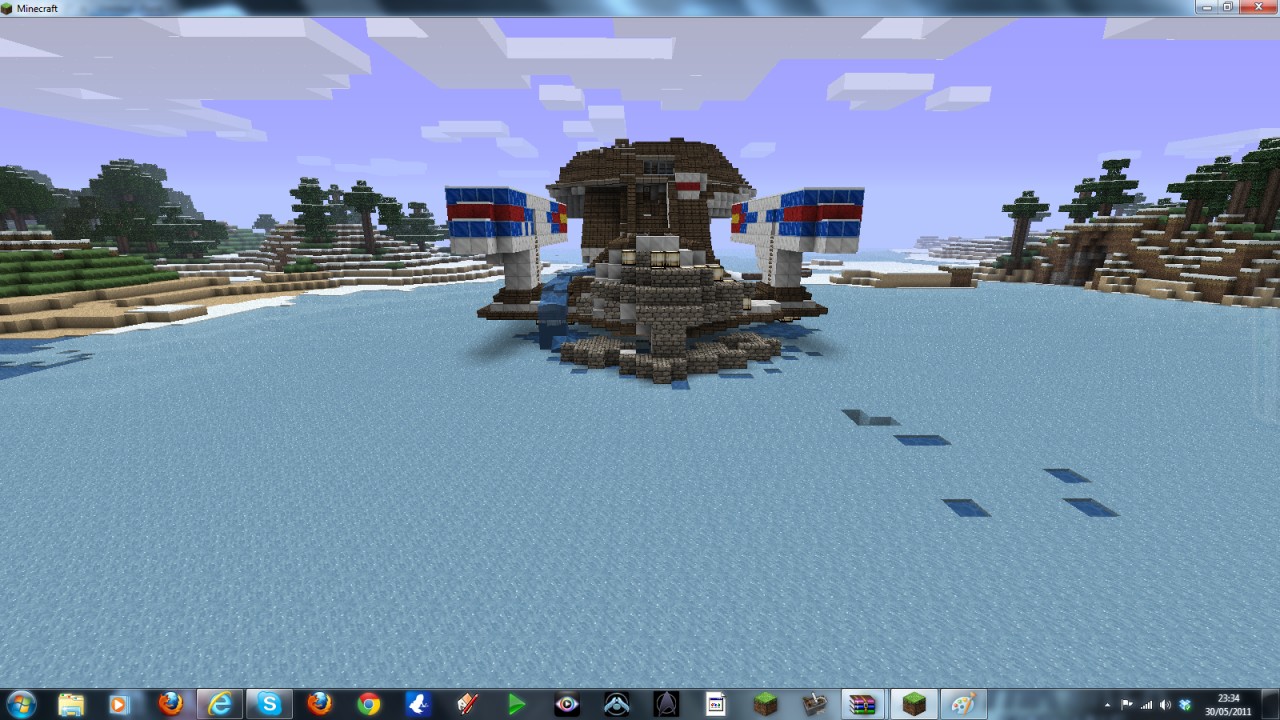 LAWDRAGON USS DEFENDER Minecraft Map