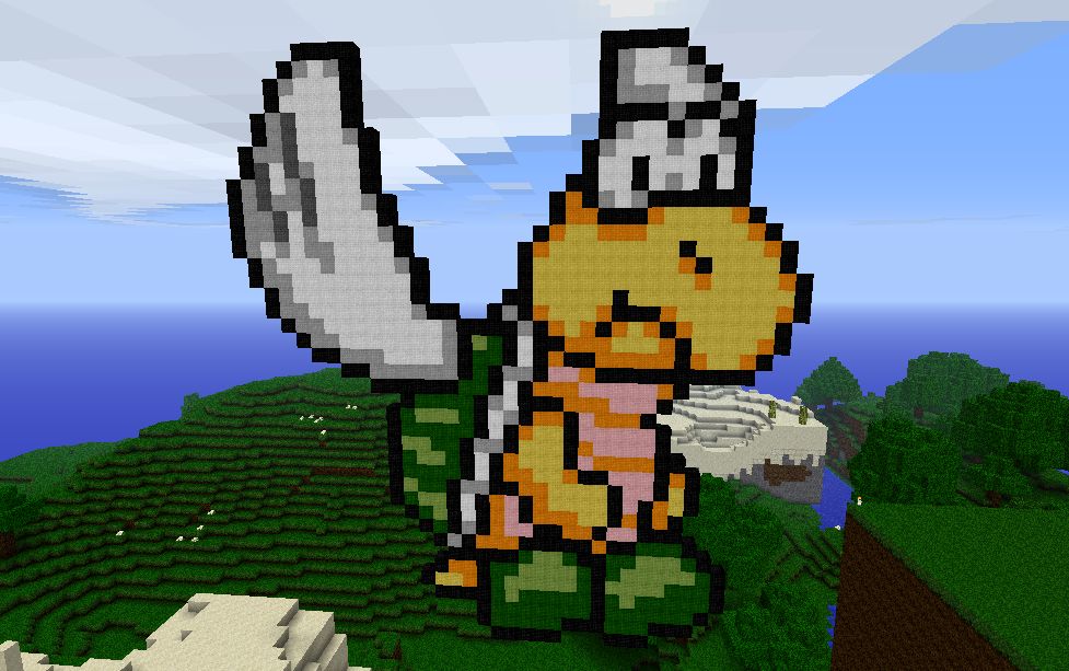 Flying Koopa Minecraft Map