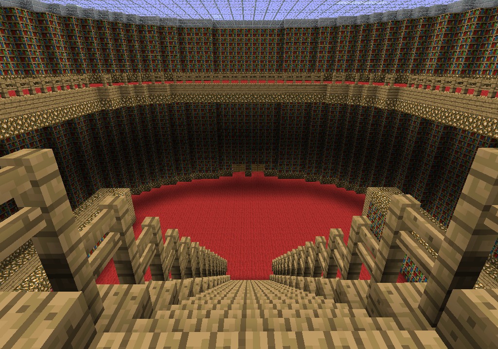 Library Minecraft Map