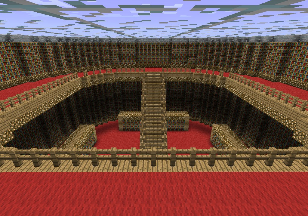 Library Minecraft Map