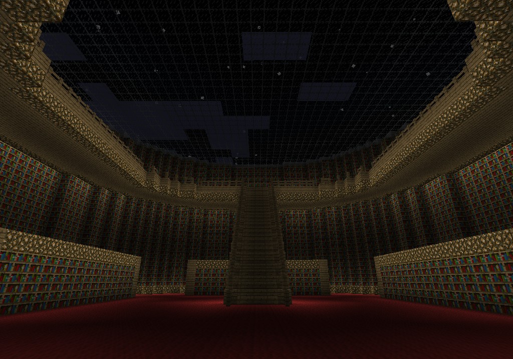Library Minecraft Map