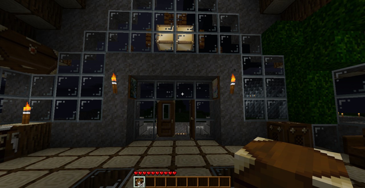 Large Cabin (Fireplace Included) Minecraft Map