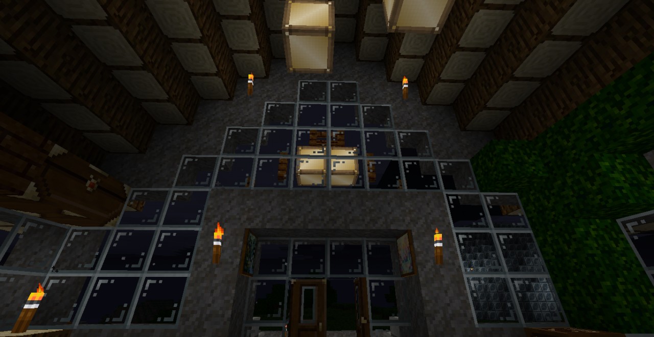 Large Cabin (Fireplace Included) Minecraft Map