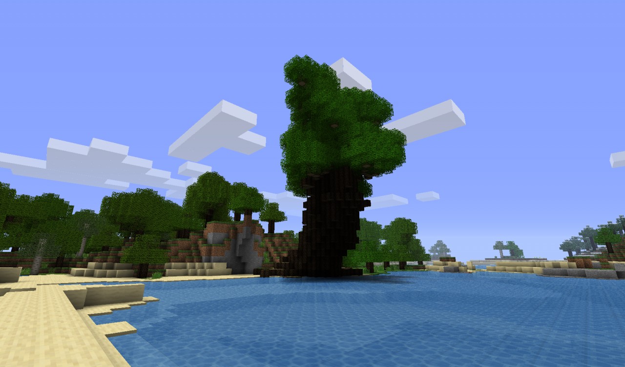 huge handmade tree 2 Minecraft Map