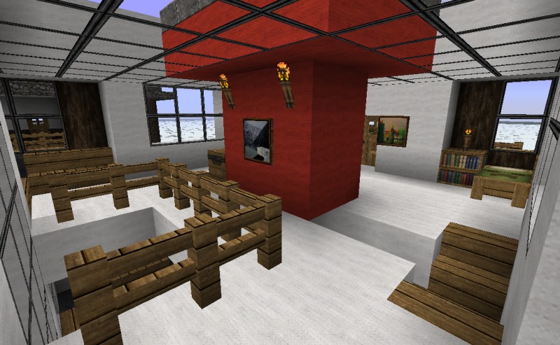 Modern House Minecraft Map