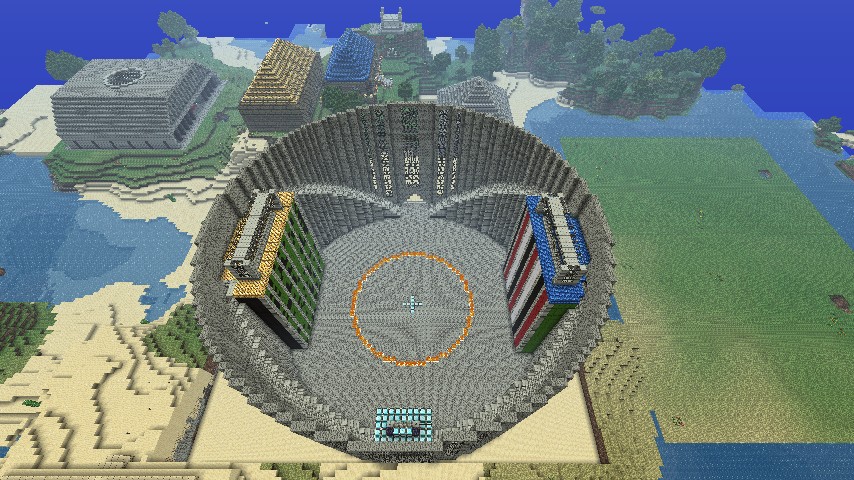 Stadium To be build Minecraft Map