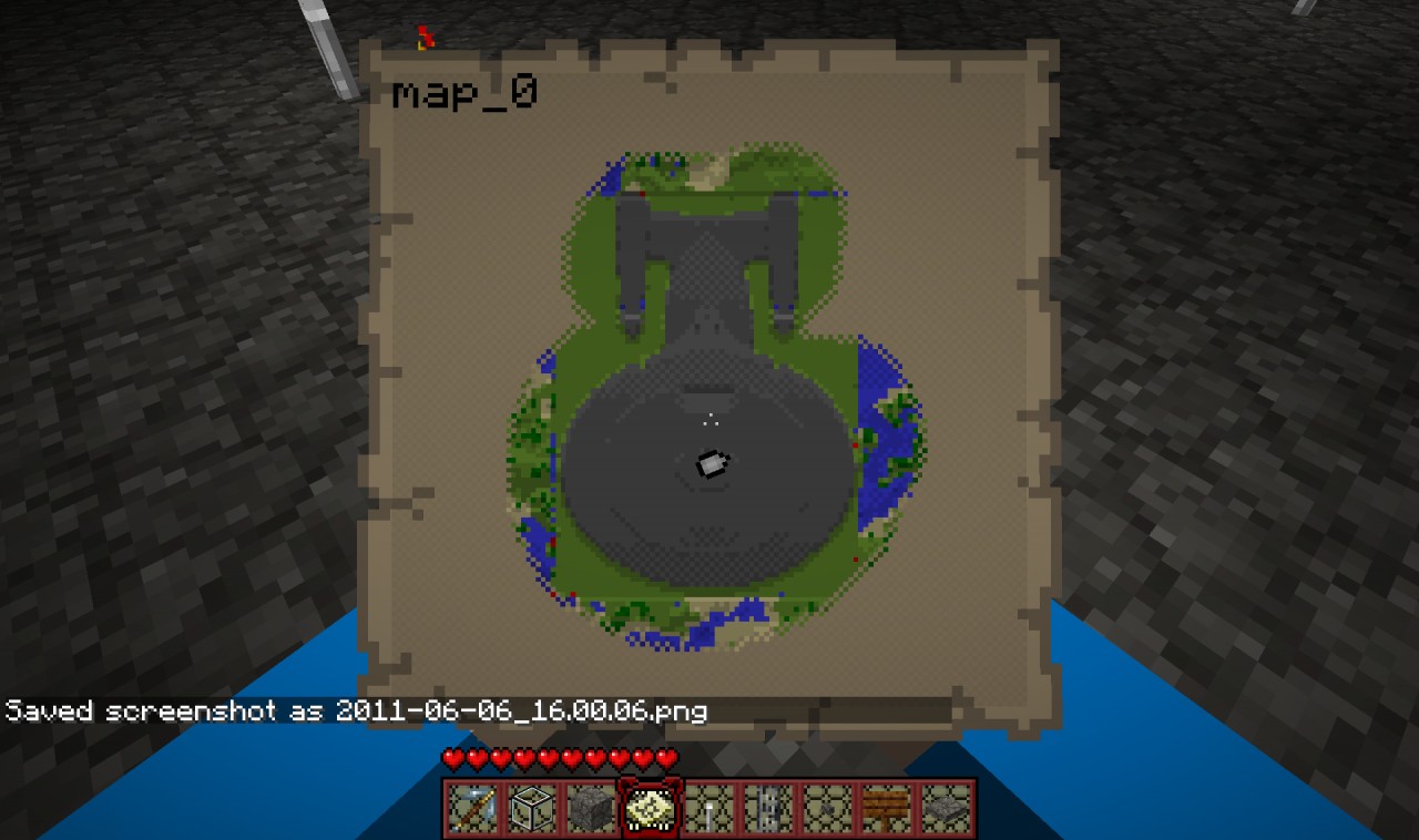 Galaxy Class Star Ship Minecraft Map