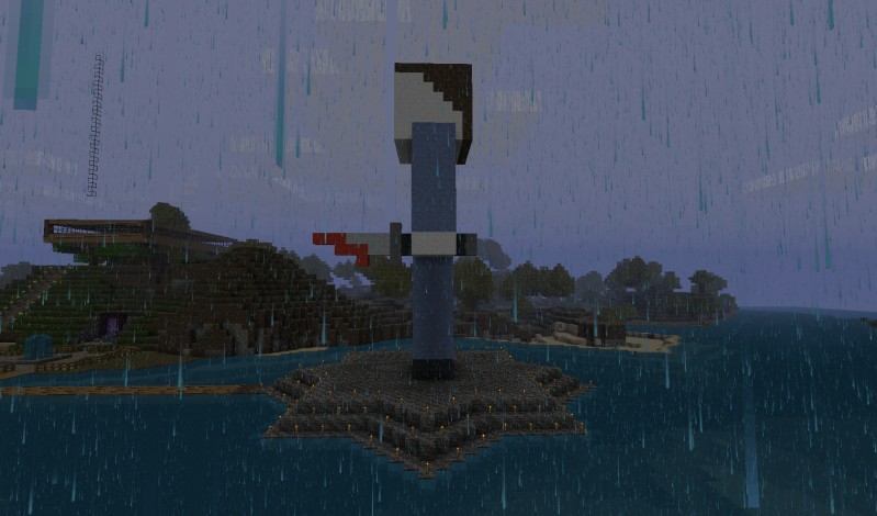 Michael Myers Statue Minecraft Map