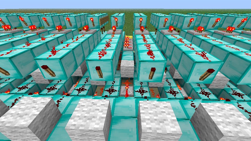RDF Combination Lock Minecraft Map