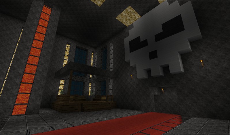 Underground Hall Minecraft Map