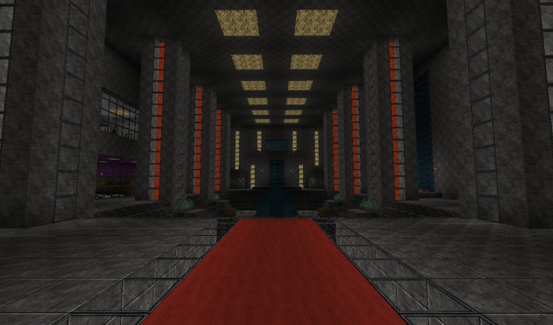Underground Hall Minecraft Map
