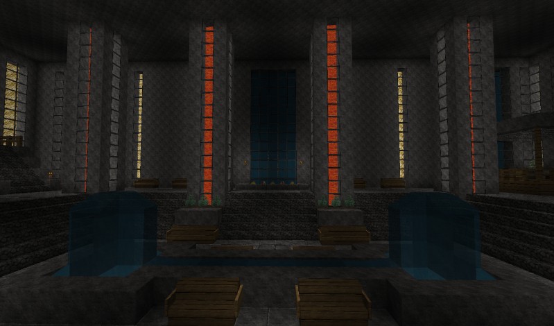 Underground Hall Minecraft Map