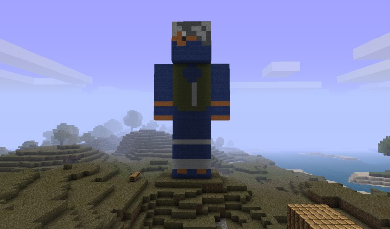 Kakashi (Naruto) Statue Minecraft Map