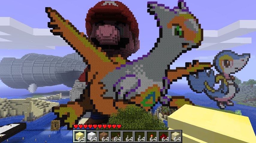 Shiny Latias Minecraft Map