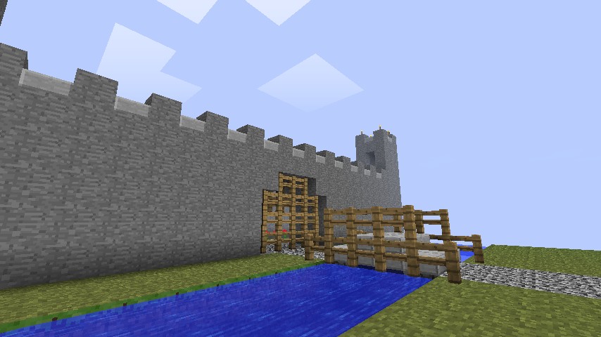 Feudal Township Castle Minecraft Map