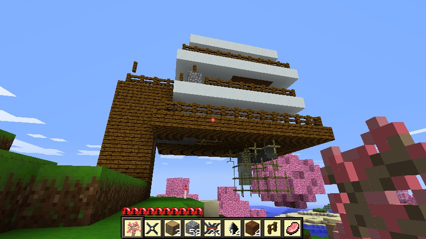 tower/ town Minecraft Map