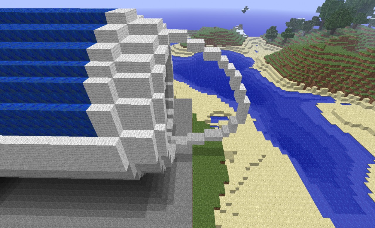 Large Airplane Minecraft Map