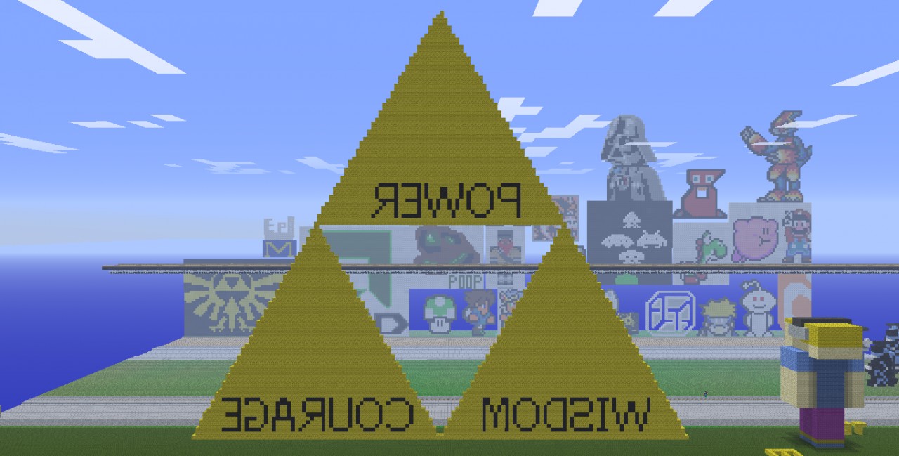 Triforce Minecraft Map