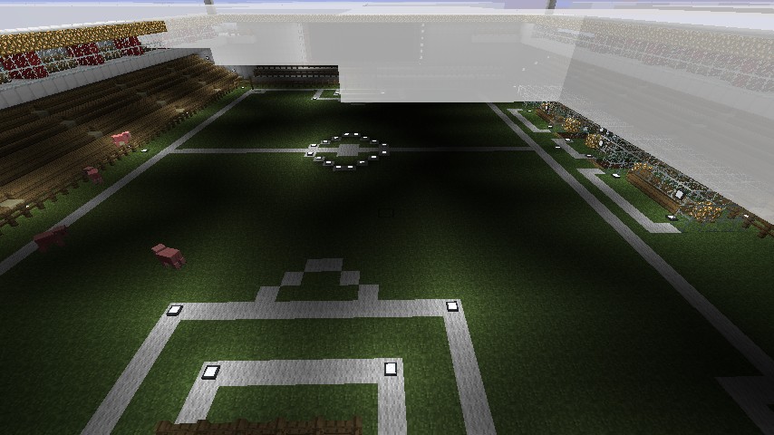 MINE Stadium (soccer) Minecraft Map