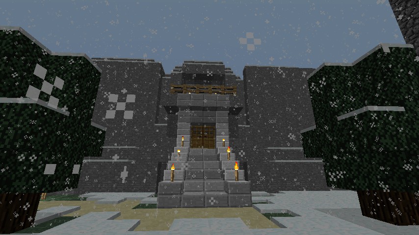 Medieval Castle and Sea Village Minecraft Map