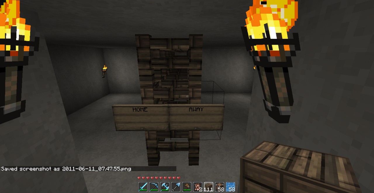 a foot ball stadium Minecraft Map