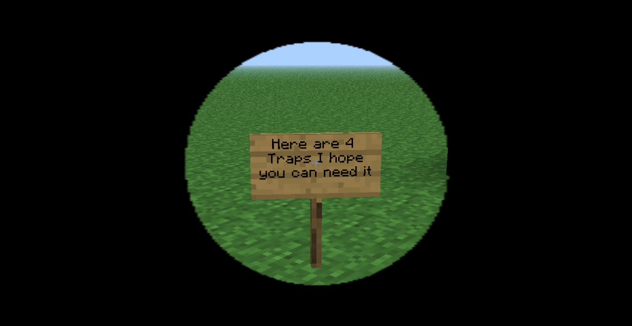 4 Traps Minecraft Map