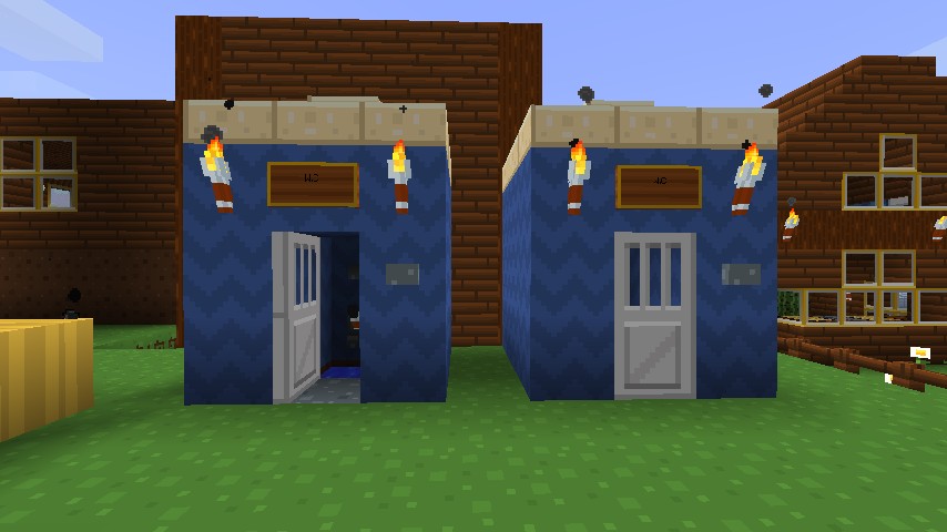 Construction Crane and Digger Minecraft Map